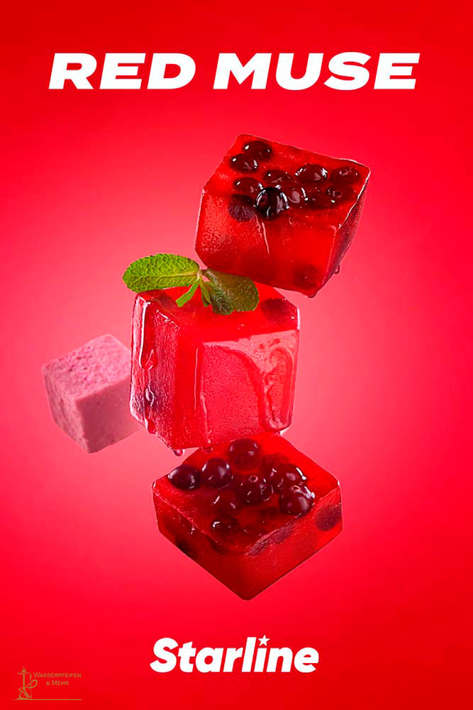 Darkside Starline Red Muse Hookah Shisha Flavor | Sweet Cranberry Candy ...